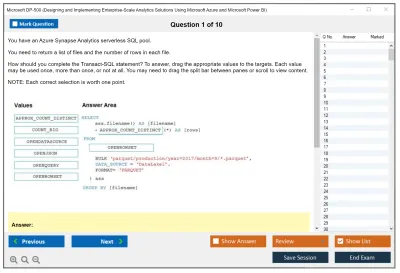 Updated Microsoft DP-500 Exam Prep Practice Test Engine and PDF