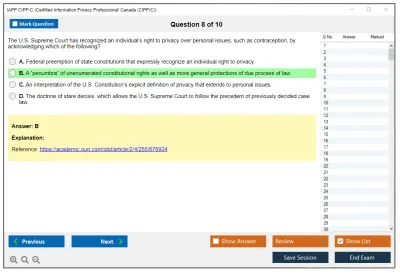 Updated IAPP CIPP-C Exam Prep Practice Test Engine and PDF