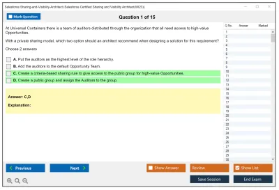 Updated Salesforce Sharing-and-Visibility-Architect Exam Prep Practice ...