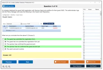 Updated Aruba ACCP-v6.2 Exam Prep Practice Test Engine and PDF
