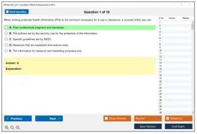 Updated HIPAA HIO-201 Exam Prep Practice Test Engine and PDF